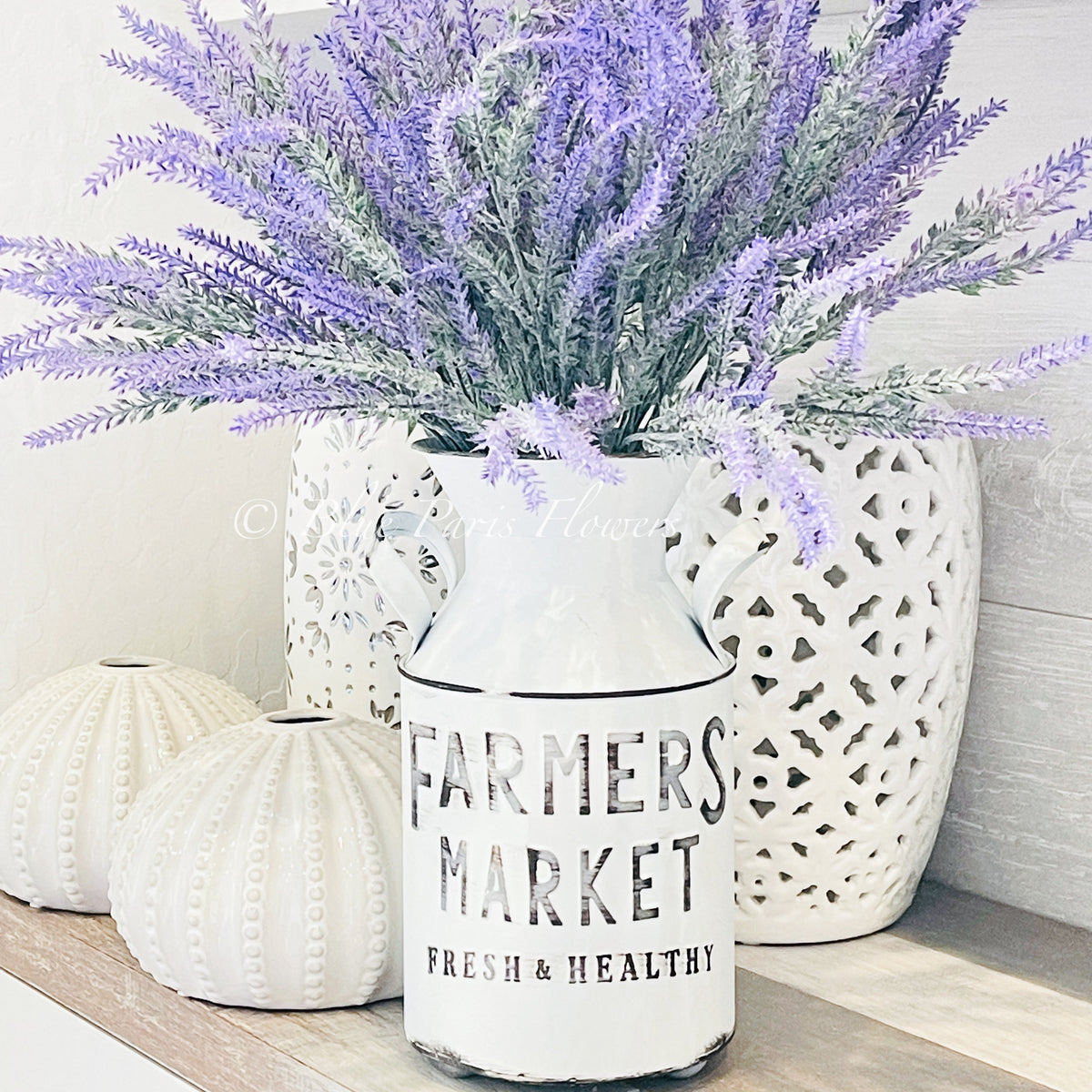 Farmhouse Style | Floral | Lavender Arrangement – Blue Paris Flowers